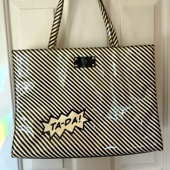 kate spade | Bags | Kate Spade Kate Spade Tada Striped Joseph Ka Pow ...